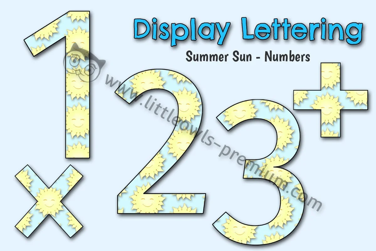 FREE and PREMIUM Display Lettering - for School/Preschool/Nursery ...