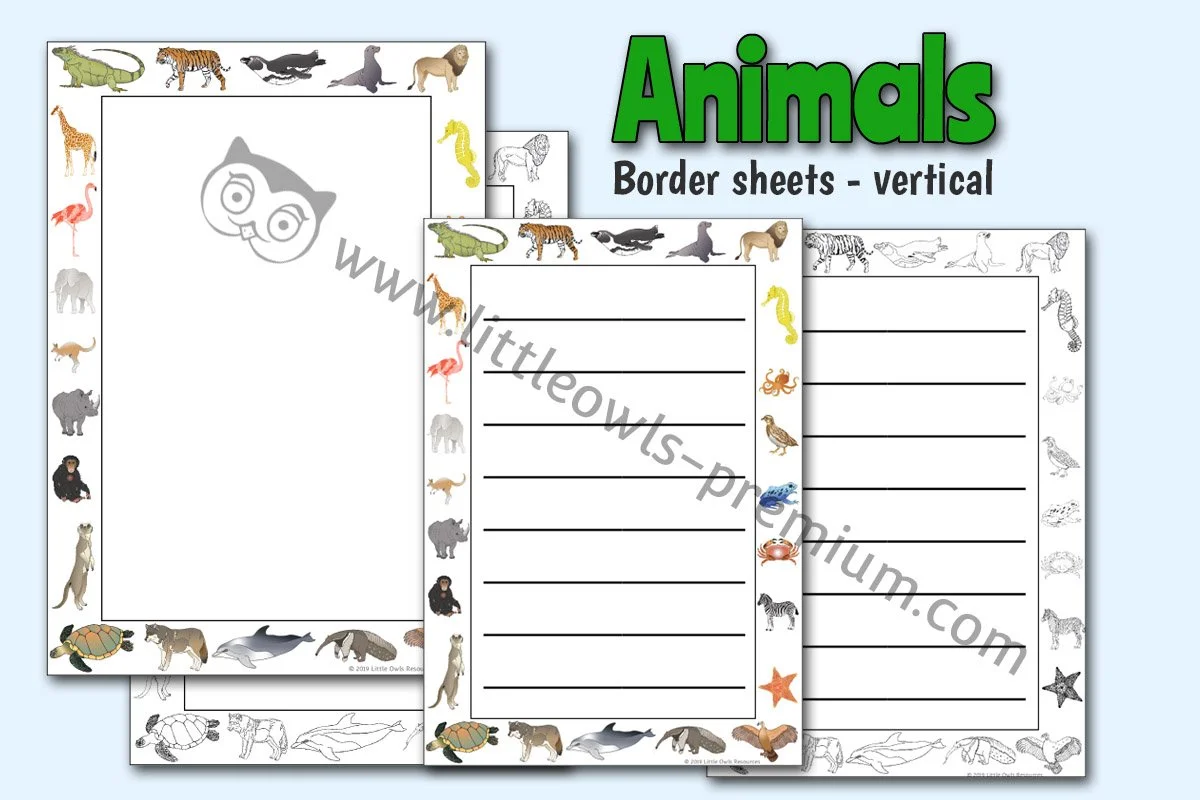 FREE and PREMIUM Printable Themed Page Borders - Early Years/EYFS ...