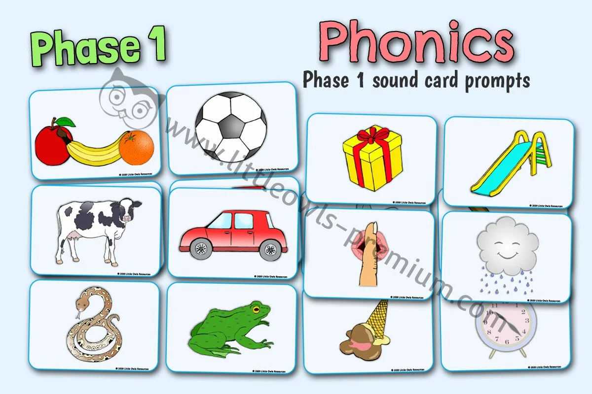 FREE and PREMIUM Printable Letters & Sounds - Phase 1 - Early Years ...