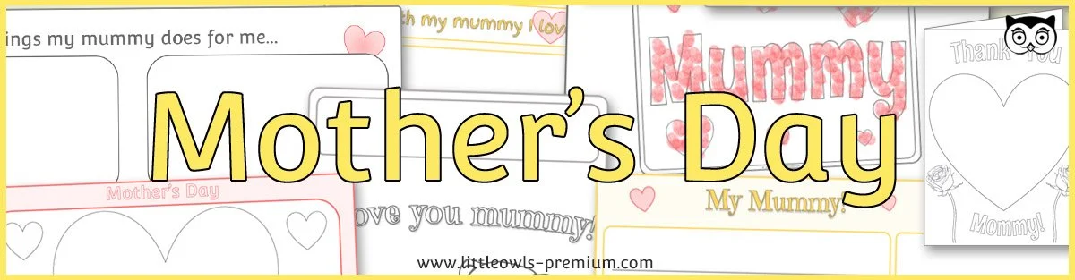 FREE and PREMIUM 'Mother's Day' Early Years (EYFS) Editable printable ...