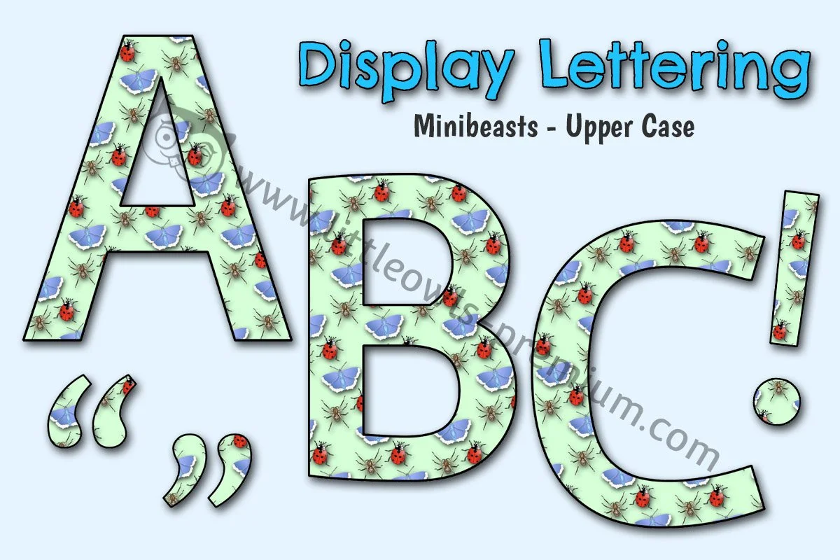 FREE and PREMIUM Display Lettering - for School/Preschool/Nursery ...