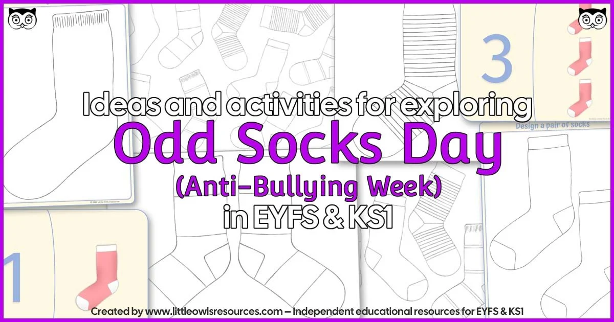 Anti-bullying Week (& Odd Socks Day) | EYFS & KS1 Activity Ideas — Little Owls Resources - Free ...
