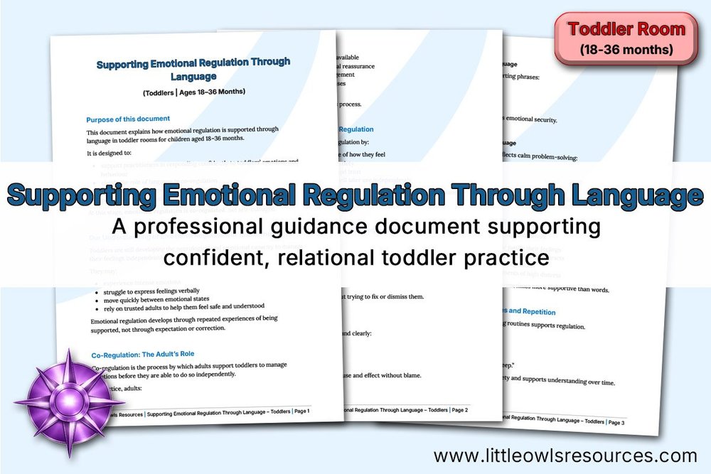 Supporting Emotional Regulation Through Language | Toddlers (18–36 ...