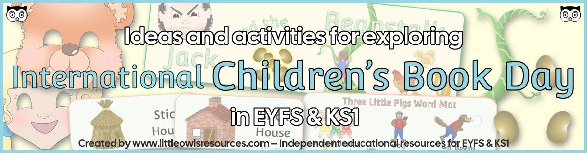 International Children’s Book Day | EYFS & KS1 Activity Ideas — Little ...