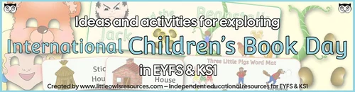 International Children’s Book Day | EYFS & KS1 Activity Ideas — Little ...