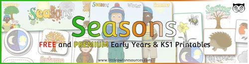 Topic: The Changing Seasons | EYFS & Year 1 Activities, Displays ...