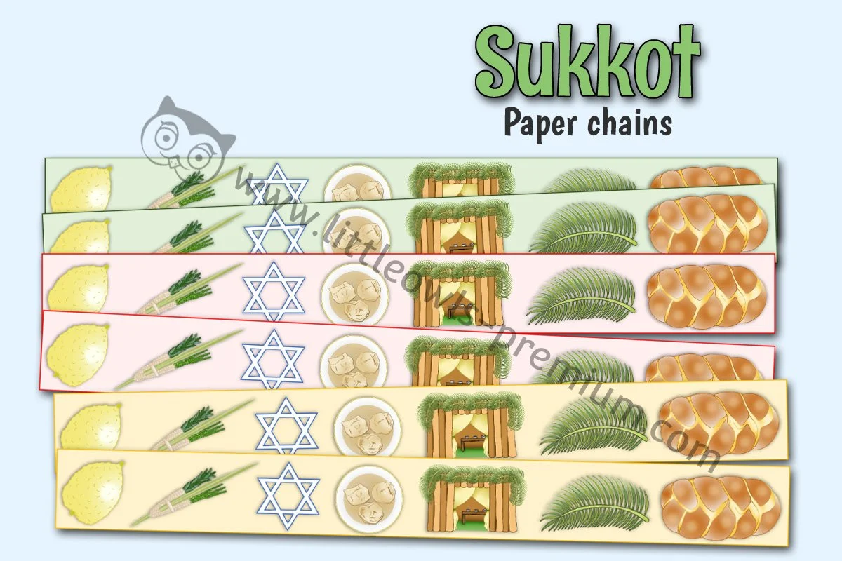 FREE and PREMIUM Sukkot Early Years/EYFS/Preschool Editable printable ...