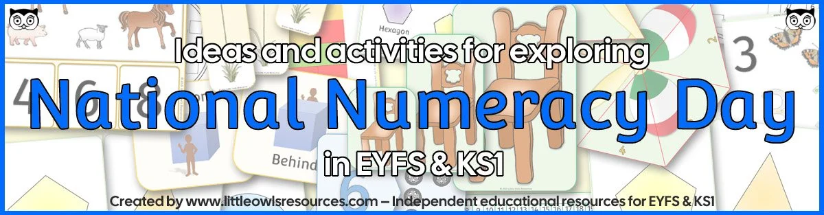 National Numeracy Day | EYFS & KS1 Activity Ideas — Little Owls ...