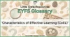Characteristics of Effective Learning (CoEL) in EYFS | Definition ...