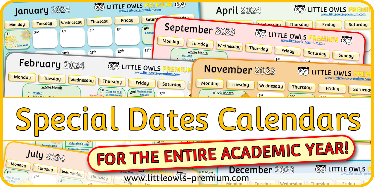 Important Dates Calendar