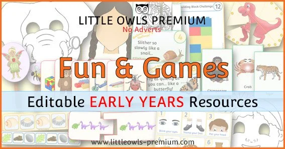 Little Owls Resources - Free and Premium Early Years Printables