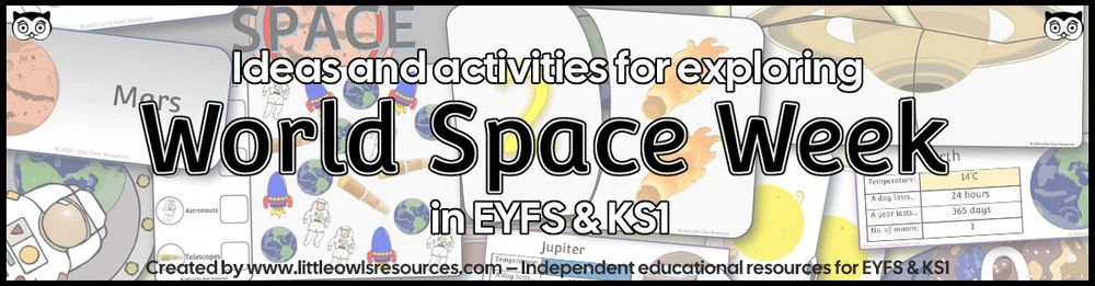 World Space Week | EYFS & KS1 Activity Ideas — Little Owls Resources ...