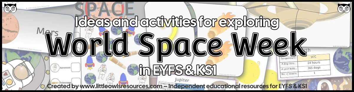 World Space Week | EYFS & KS1 Activity Ideas — Little Owls Resources ...