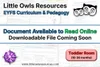 How Our Toddler Curriculum Works (18–36 Months) — Little Owls Resources ...