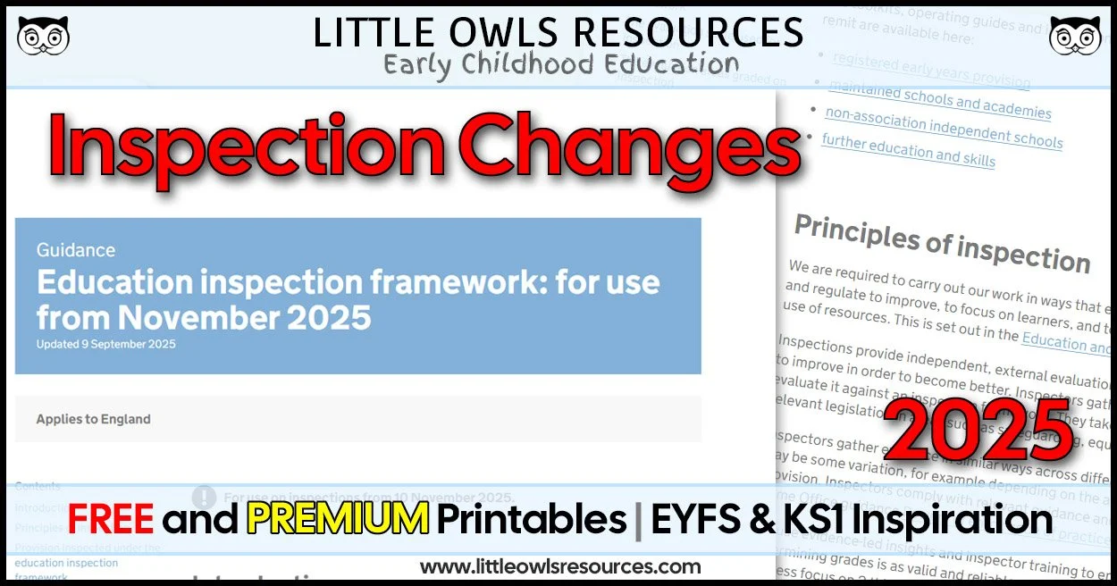 New Education Inspection Framework | What EYFS Settings Need to Know ...