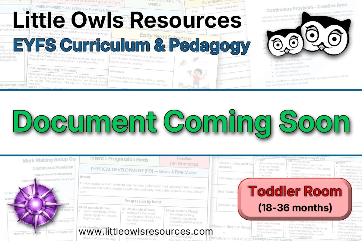 Toddler Visual Support Labelling Pack (18–36 Months) — Little Owls ...