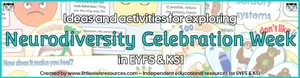 Neurodiversity Celebration Week Activity Ideas for EYFS, KS1 & Early ...