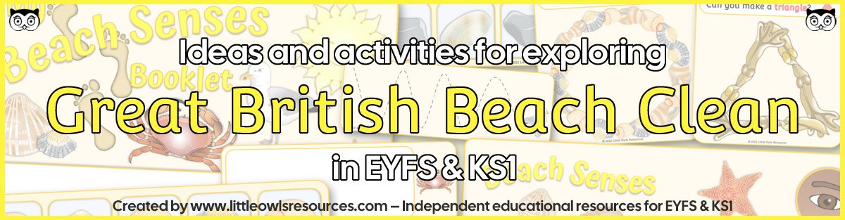 The Great British Beach Clean | EYFS & KS1 Activity Ideas — Little Owls ...
