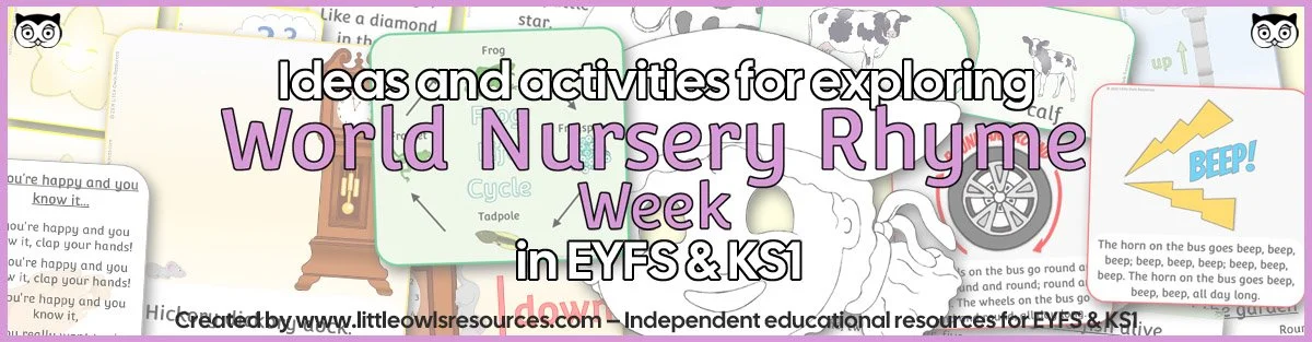 World Nursery Rhyme Week | EYFS & KS1 Activity Ideas — Little Owls ...