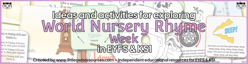World Nursery Rhyme Week | EYFS & KS1 Activity Ideas — Little Owls ...
