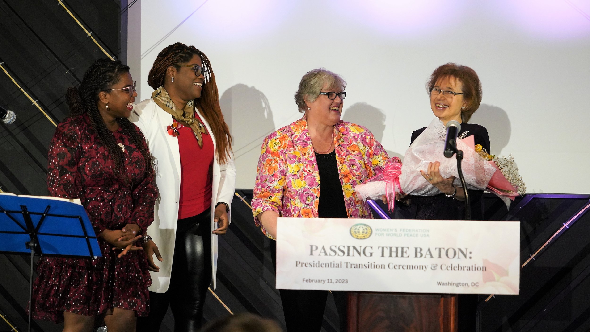 Passing the Baton: WFWP USA Presidential Transition Ceremony ...