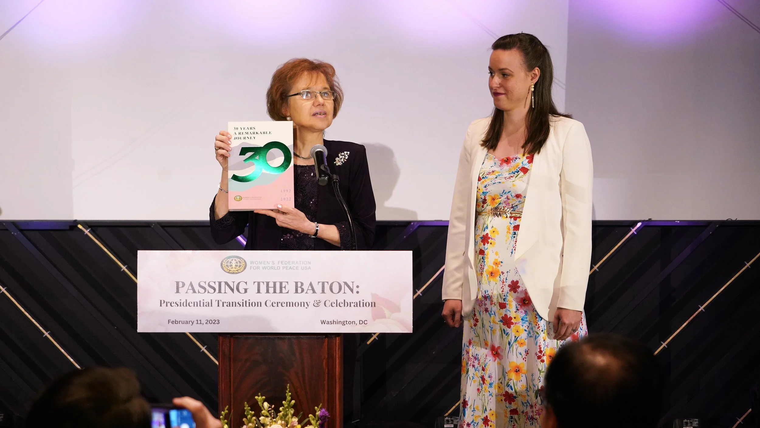 Passing the Baton: WFWP USA Presidential Transition Ceremony ...