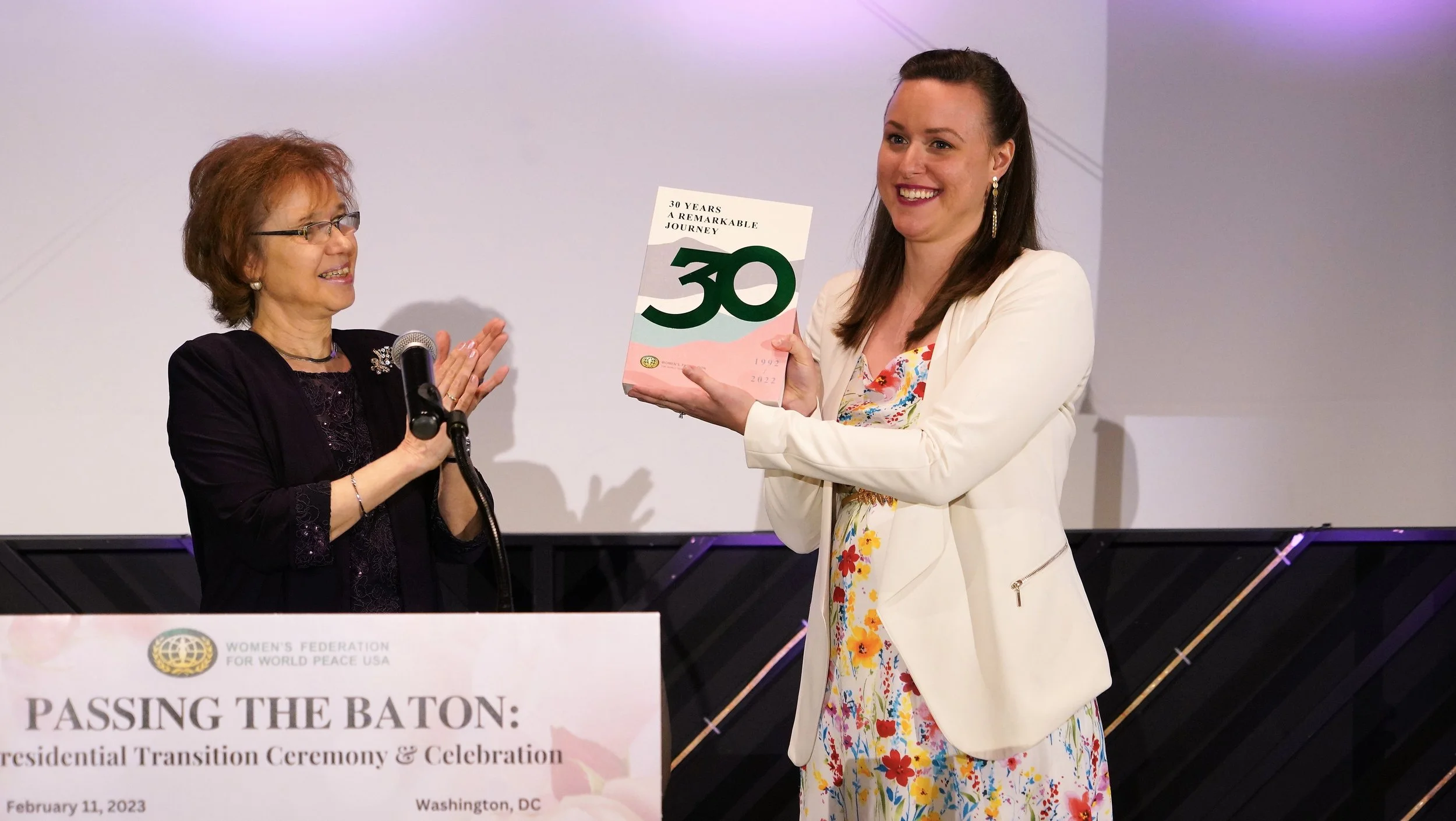 Passing the Baton: WFWP USA Presidential Transition Ceremony ...
