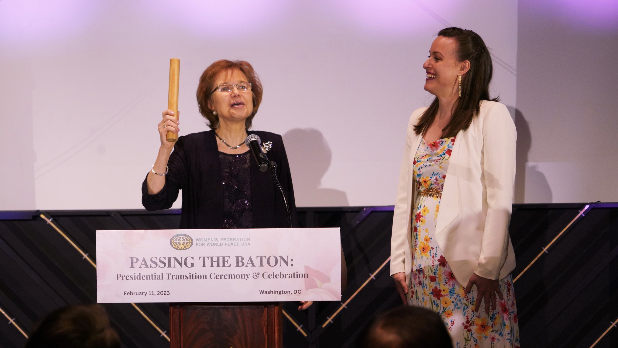 Passing the Baton: WFWP USA Presidential Transition Ceremony ...