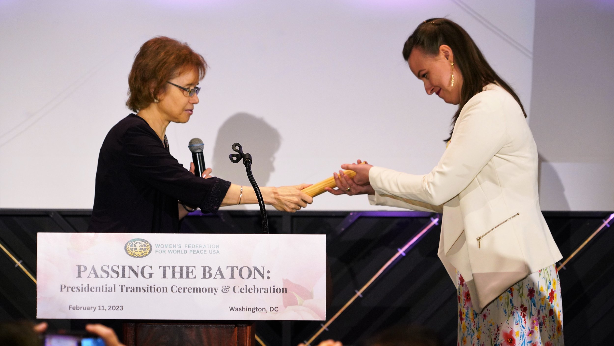 Passing the Baton: WFWP USA Presidential Transition Ceremony ...