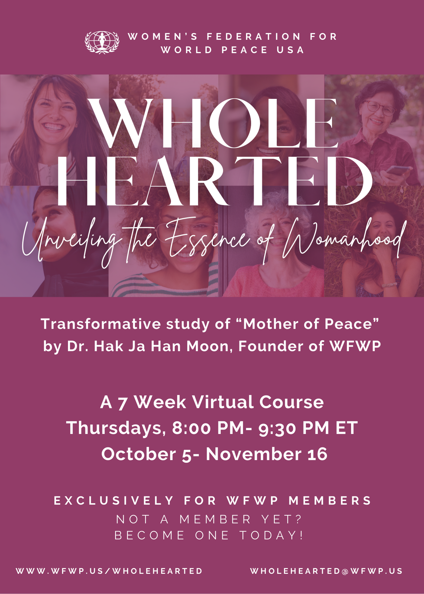 Wholehearted — Women's Federation for World Peace USA