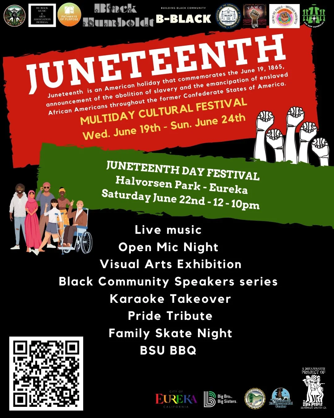 Juneteenth Celebration 2025 — Black Humboldt