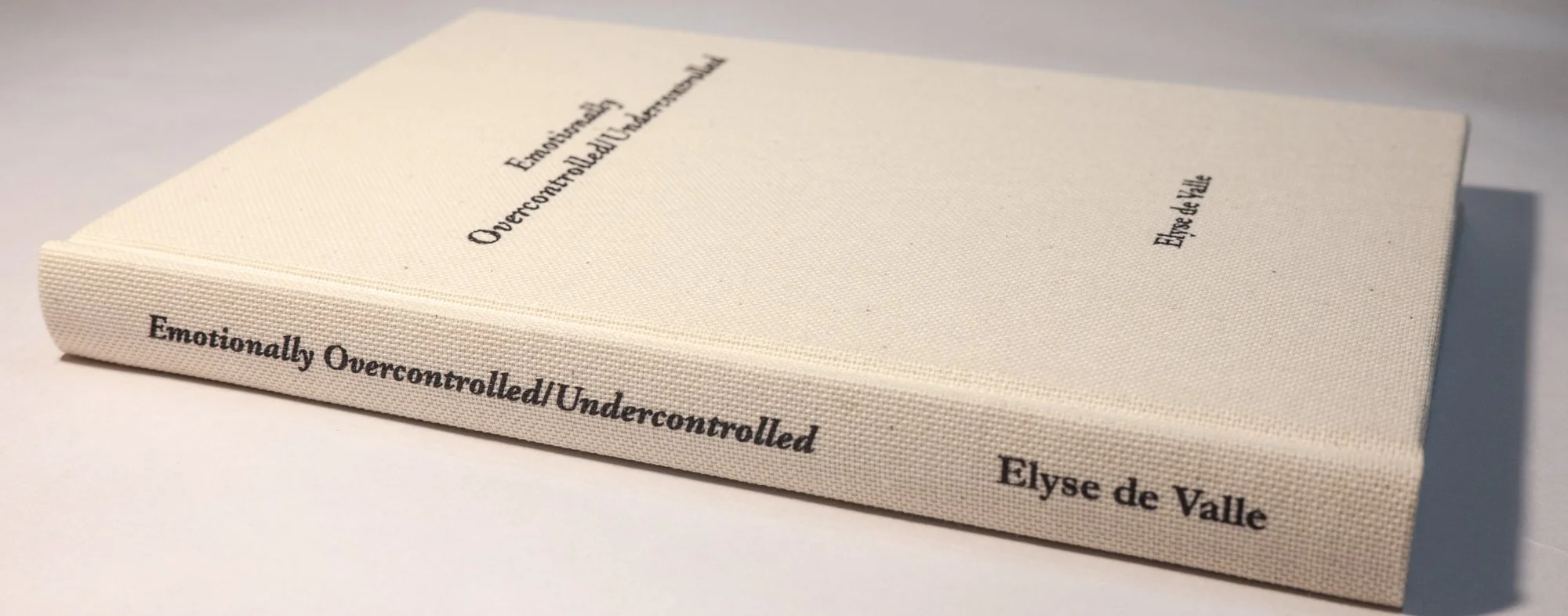 Artist Book — Elyse de Valle