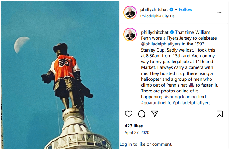 The William Penn Statue: Philly’s Iconic Guardian & Sports Superfan ...