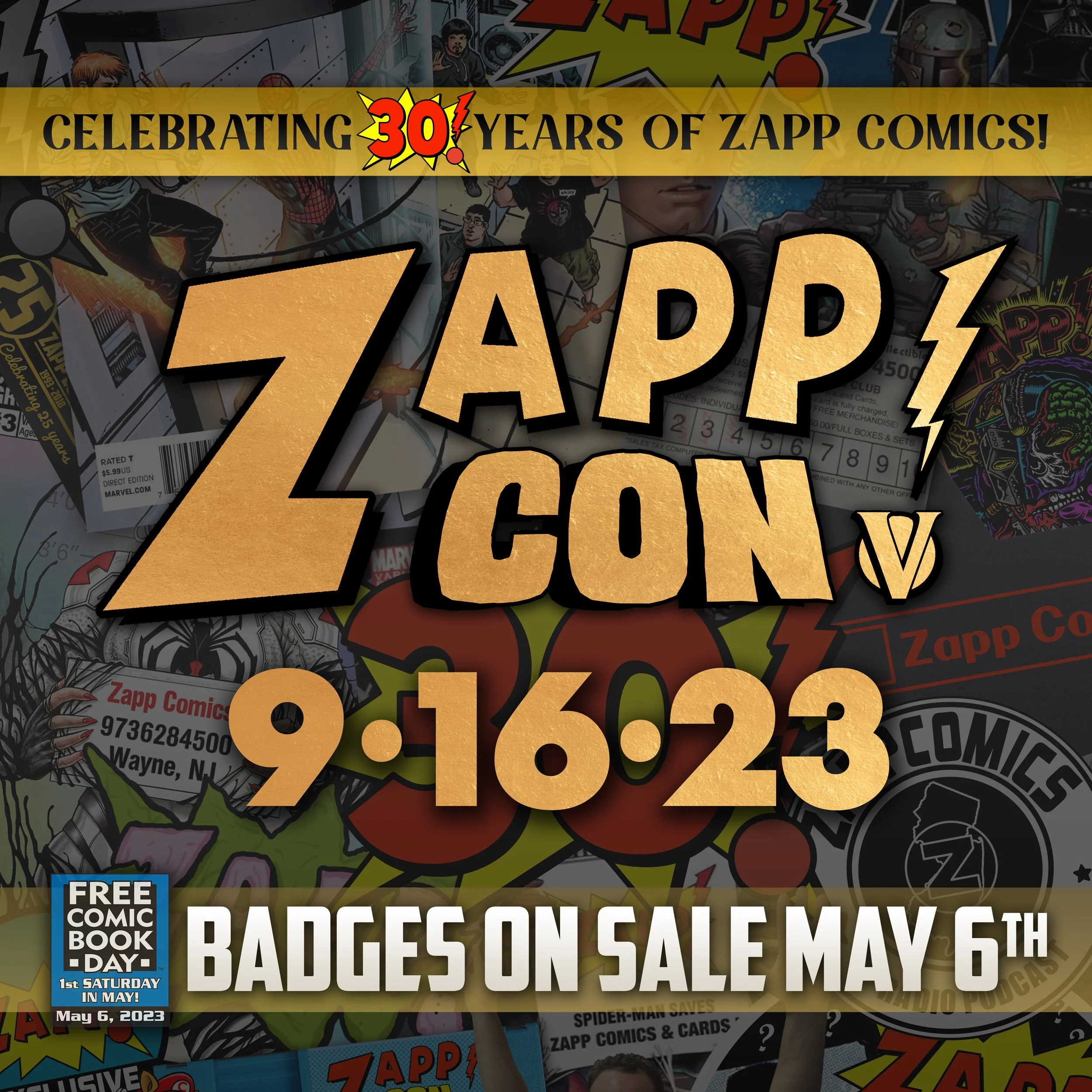 BADGES — ZAPP! CON