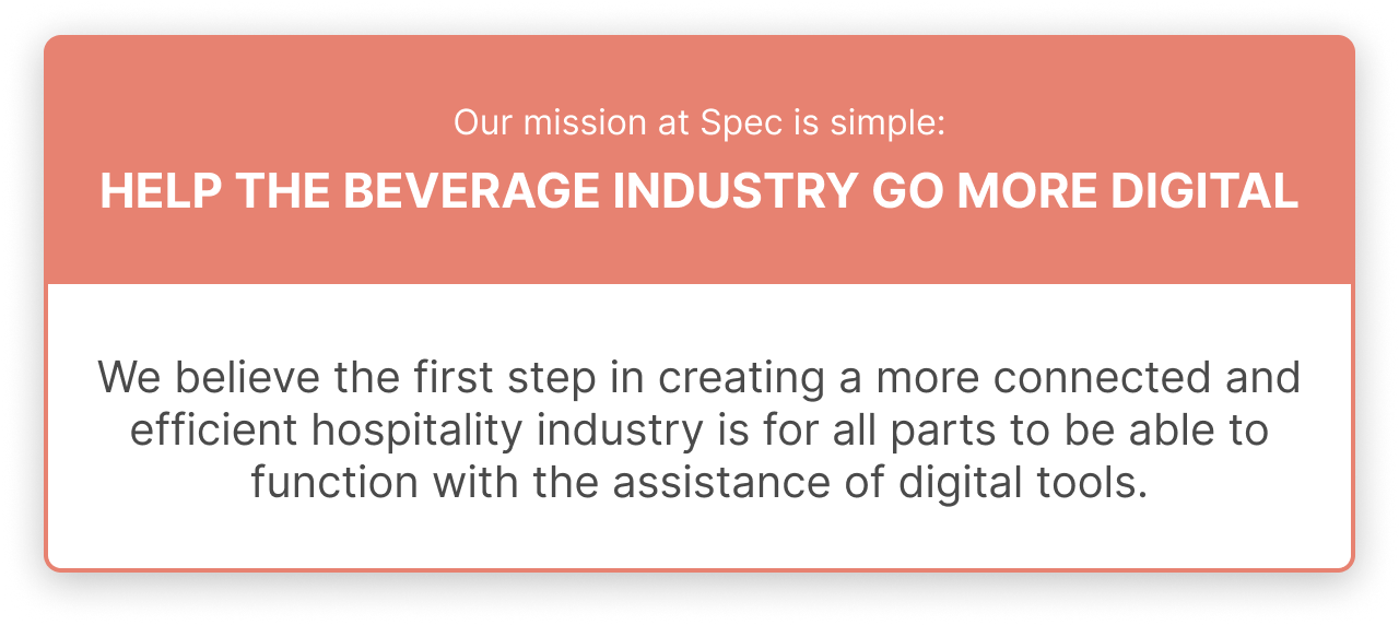 About Us — Spec App