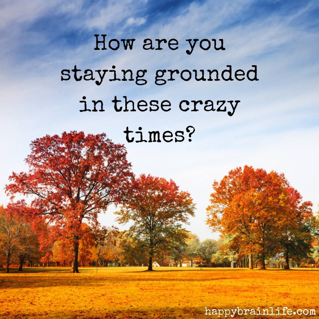 Staying Grounded in These Crazy Times — Happy Brain Life