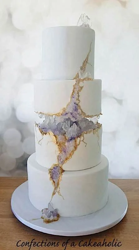 Sunday Sweets: The New & Improved Geode Cakes — Cake Wrecks