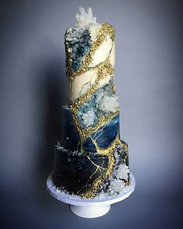 Sunday Sweets: The New & Improved Geode Cakes — Cake Wrecks