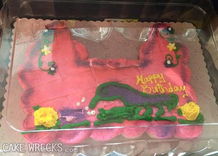 You Had Me At “Eggplant/Platypus Hybrid” — Cake Wrecks