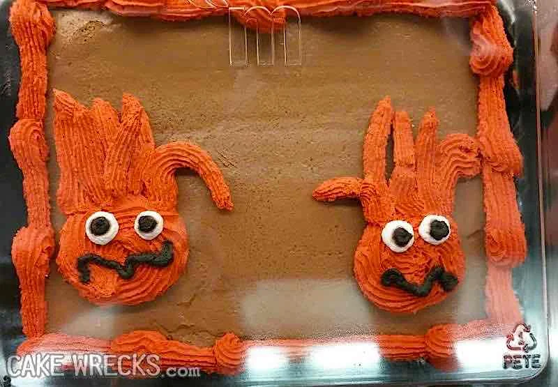 Olaf Heats Things Up — Cake Wrecks