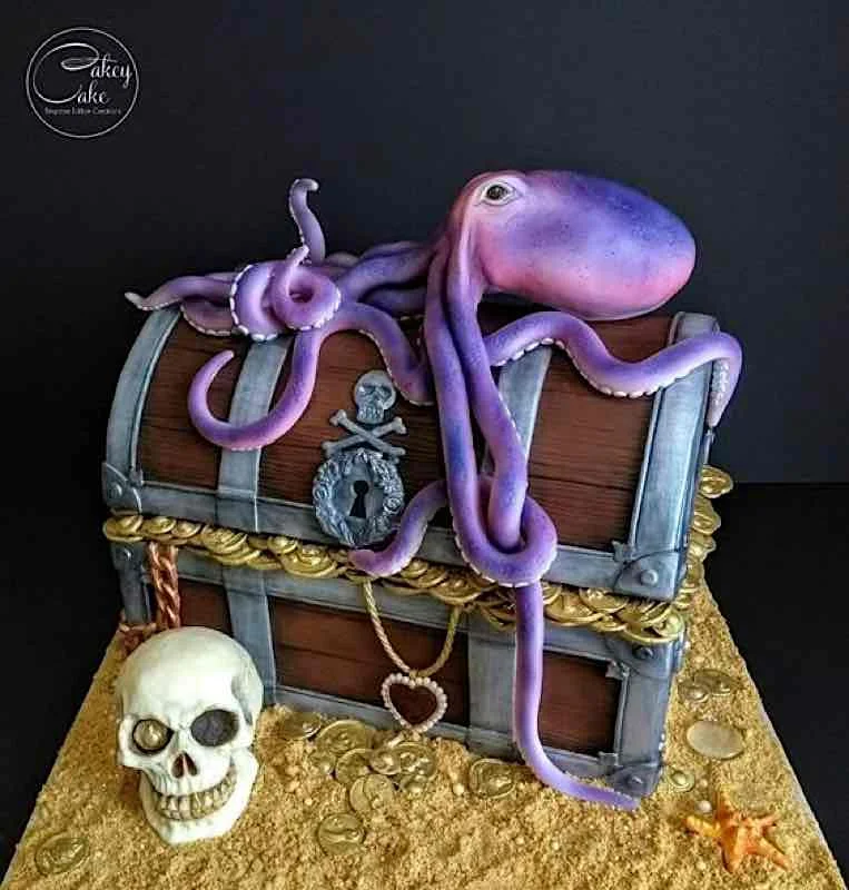 11 Pretty Pirate Cakes For The Month Of ARRR-gust — Cake Wrecks