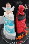 Sunday Sweets Splits Up! 11 Gorgeous Double-Sided Cakes — Cake Wrecks