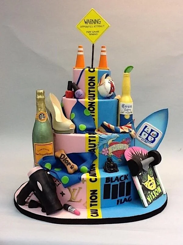 Sunday Sweets Splits Up! 11 Gorgeous Double-Sided Cakes — Cake Wrecks