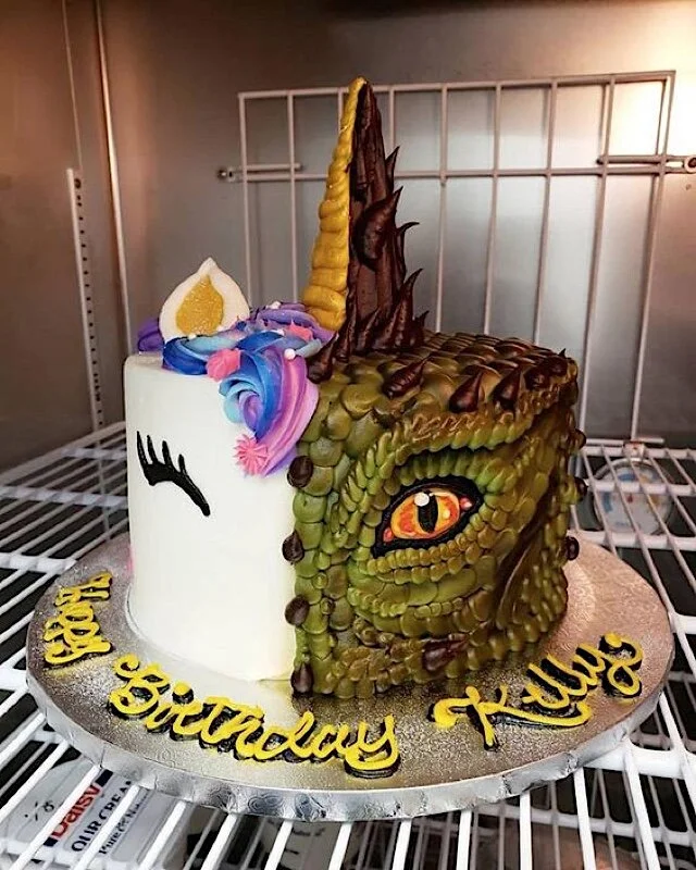 Sunday Sweets Splits Up! 11 Gorgeous Double-Sided Cakes — Cake Wrecks
