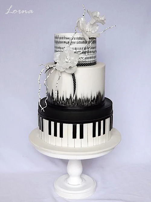 Sunday Sweets: Wedding Cakes For Music Lovers — Cake Wrecks
