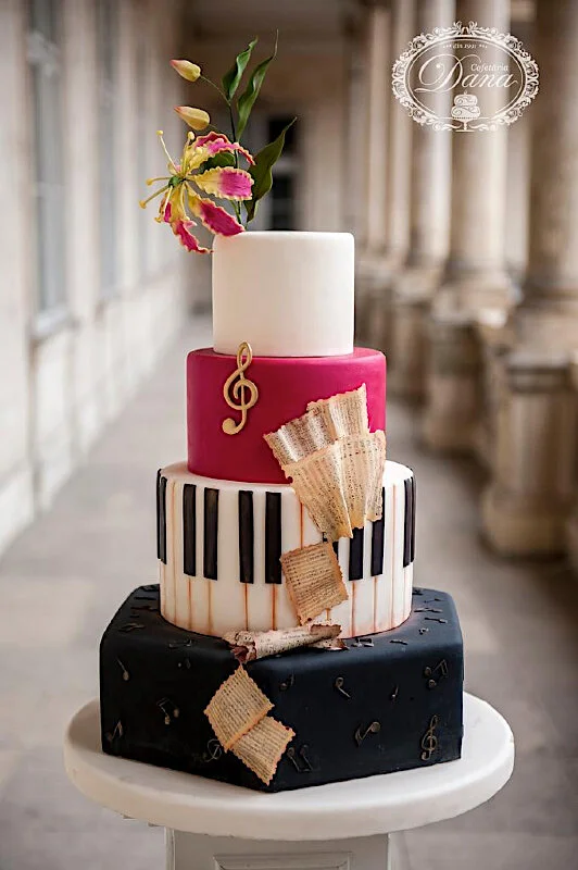 Sunday Sweets: Wedding Cakes For Music Lovers — Cake Wrecks