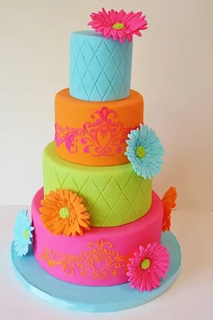 Sunday Sweets: 11 Bright & Bold Cakes For Spring — Cake Wrecks