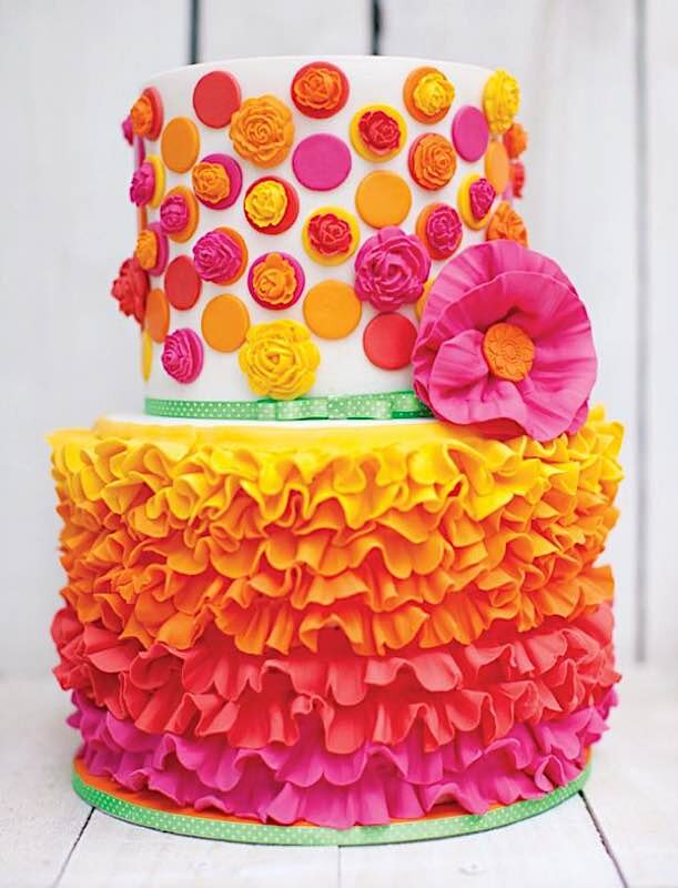 Sunday Sweets: 11 Bright & Bold Cakes For Spring — Cake Wrecks