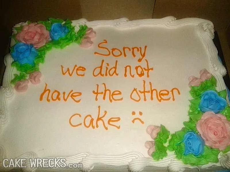 10 MORE Reasons Why — Cake Wrecks