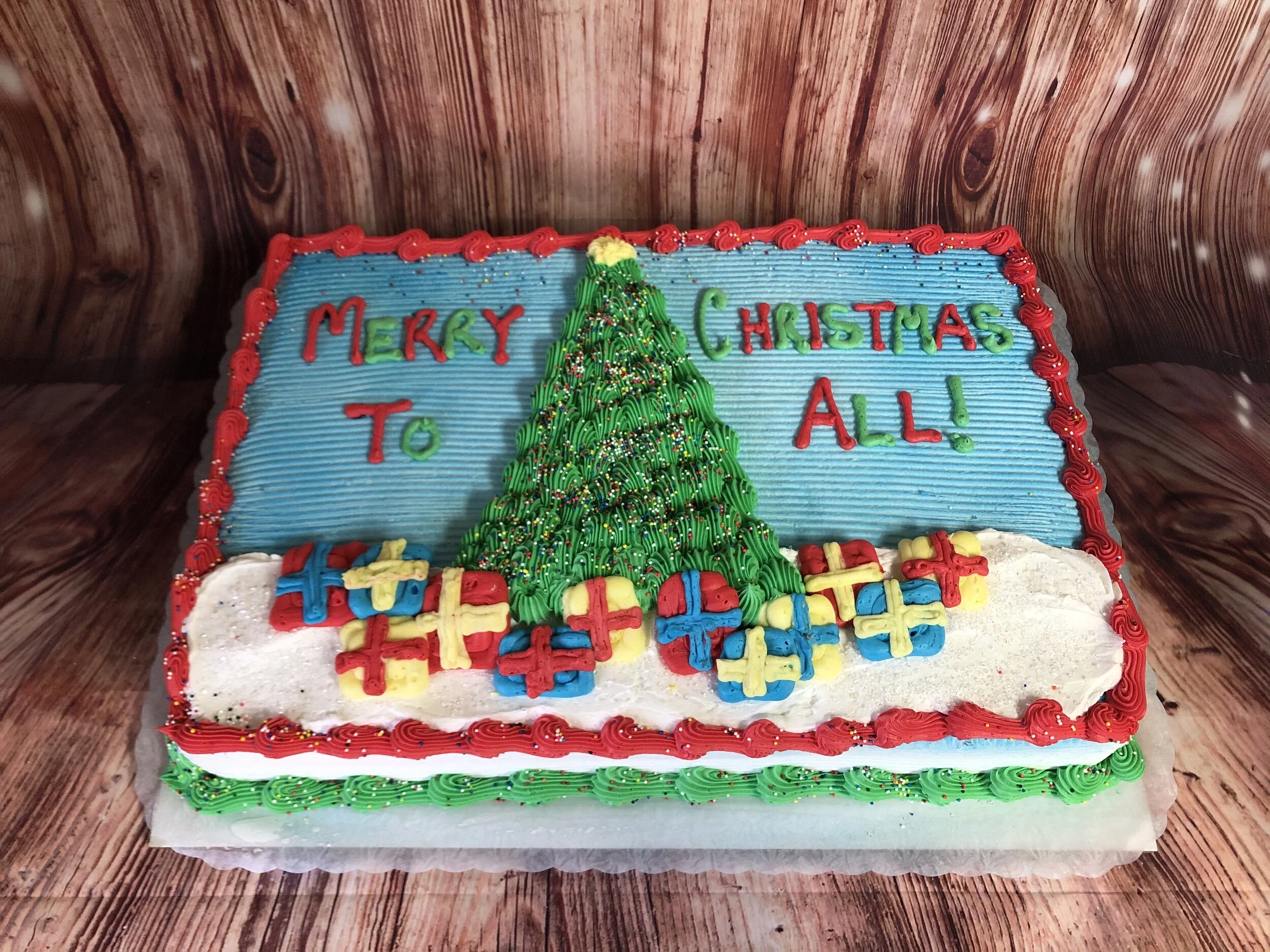 Christmas Sheet Cakes